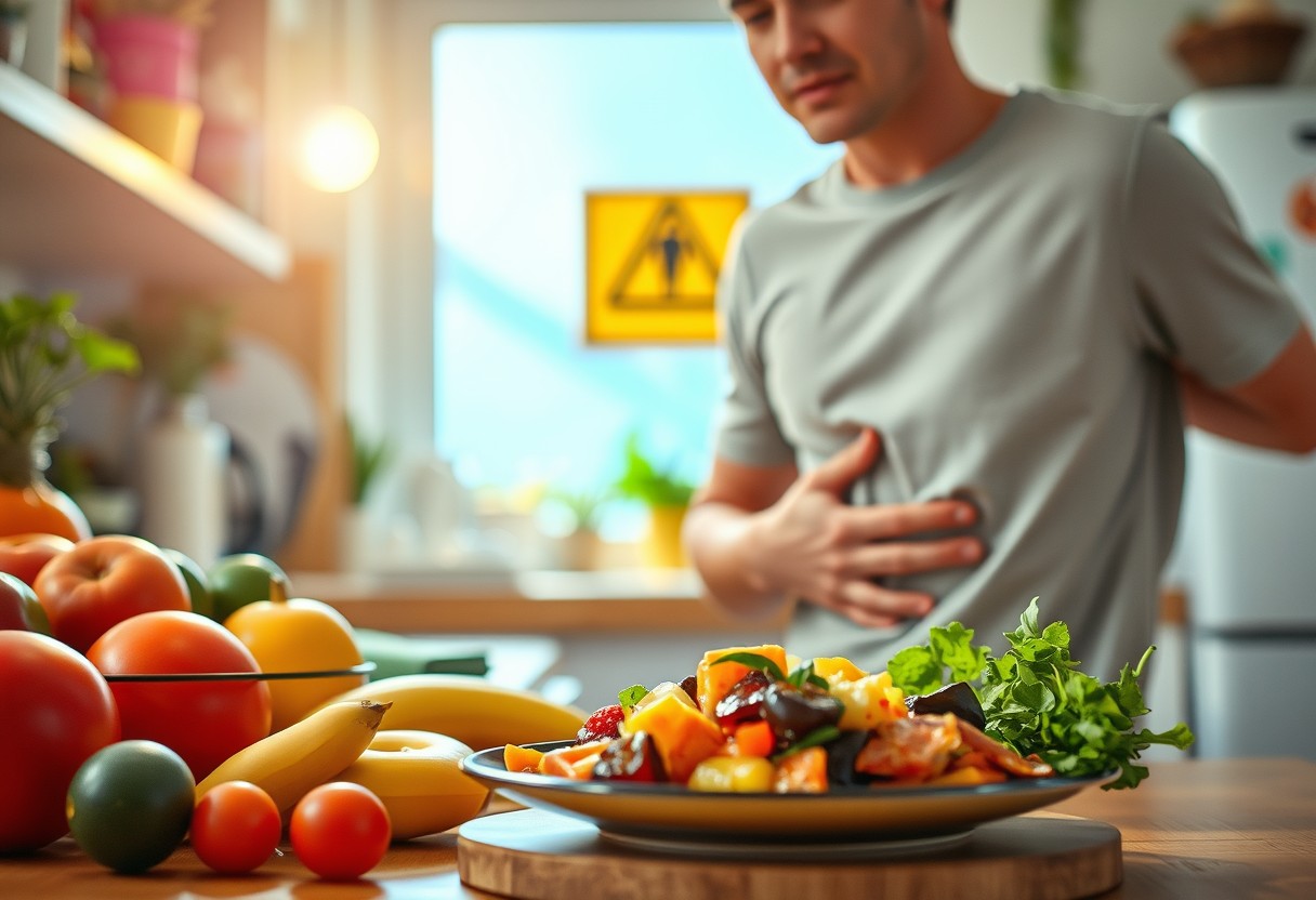 What is the first symptom of food poisoning intoxication will likely be ...