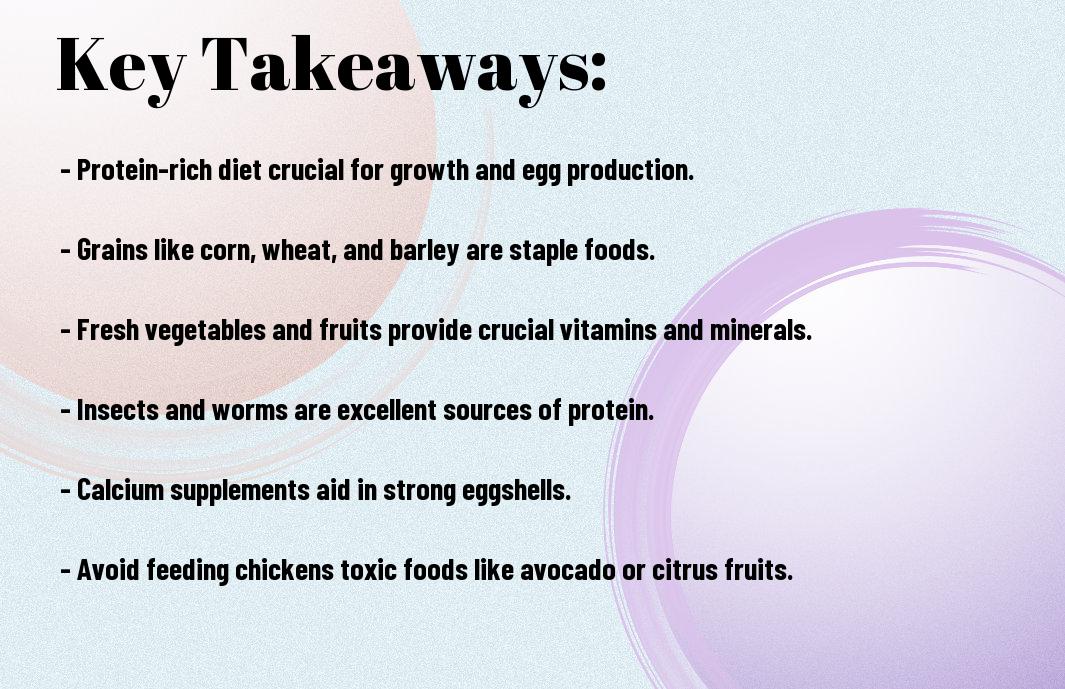 What is special food for chicken - Tastes of Health UK